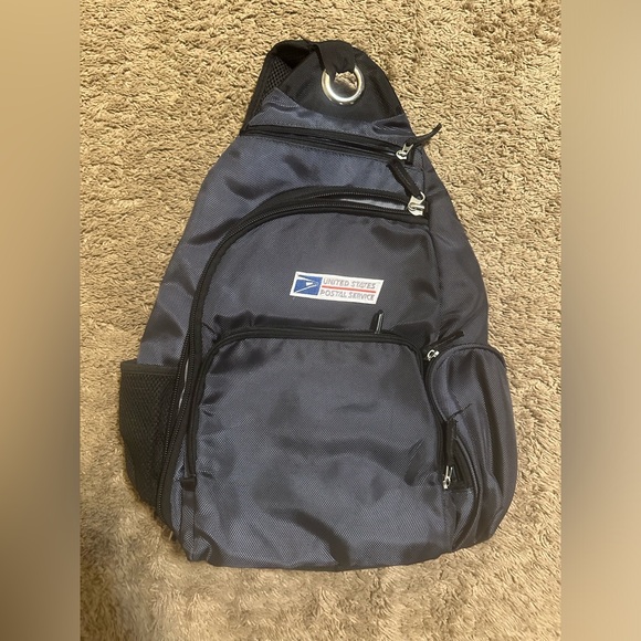 Anti Social Social Club | Bags | Vintage Usps Mailman Strap Backpack 9s ...